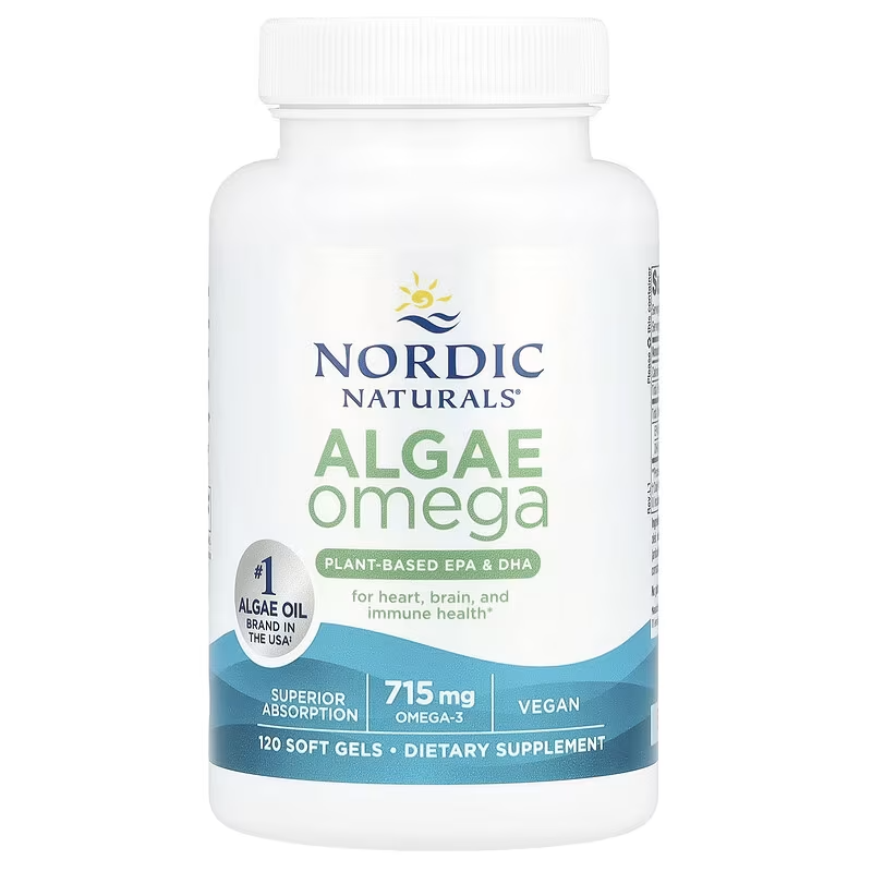 Nordic Naturals - Algae Omega, 715mg Omega 3 - 120 softgels