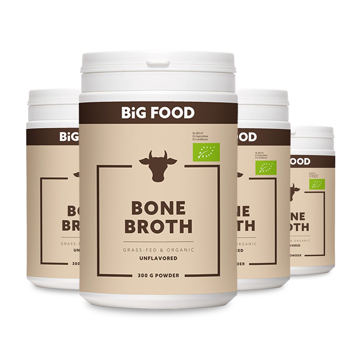 Big Food - Bio Beef Bone Broth - 3+1 - Voordeelpakket Aanbieding