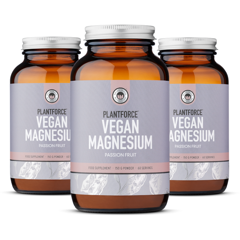 Plantforce - Vegan Magnesium Passion Fruit - 150g Ionic Powder ...