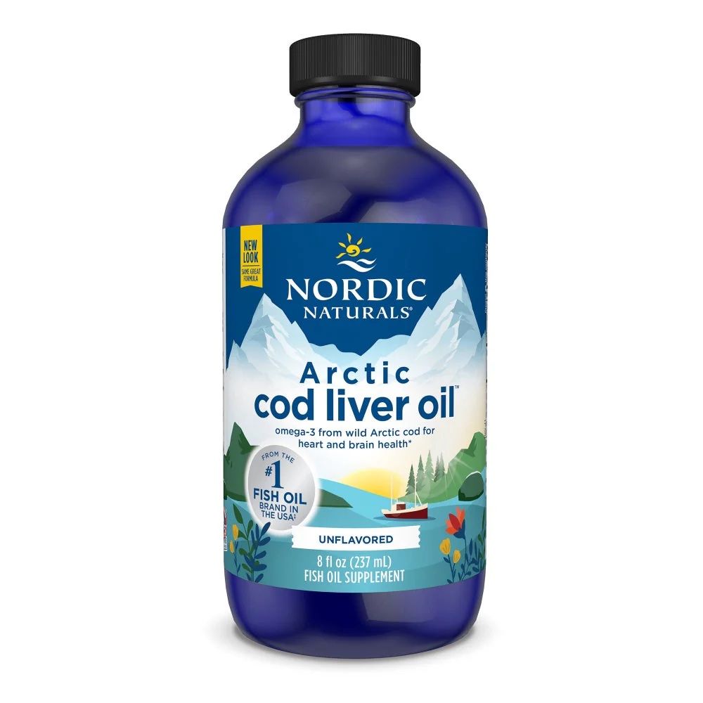 Nordic Naturals - Arctic Cod Liver Oil - Unflavored - 237 ml