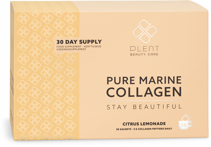 Plent Pure Marine Collageen +C - Citrus Lemonade - 30 sachets